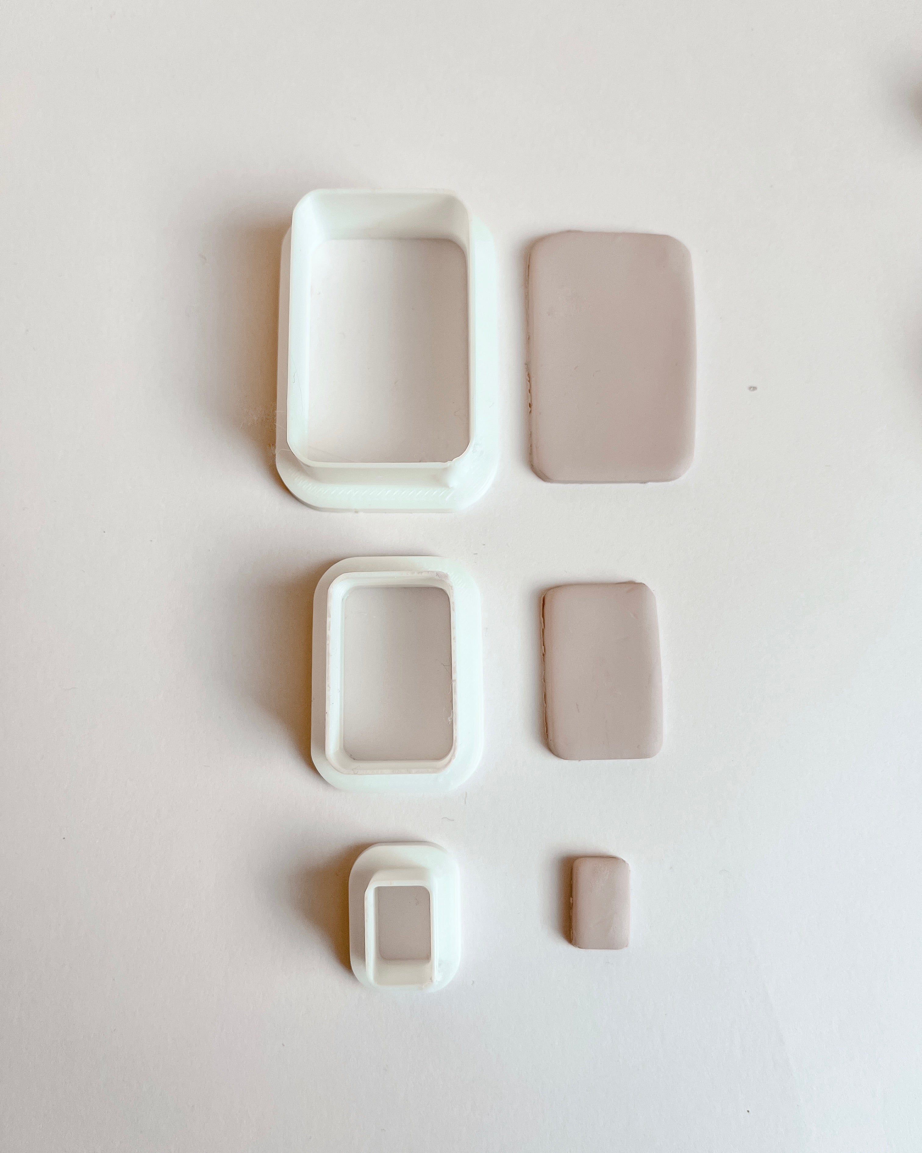Rounded Rectangle Polymer Clay Cutters – Avsthetics